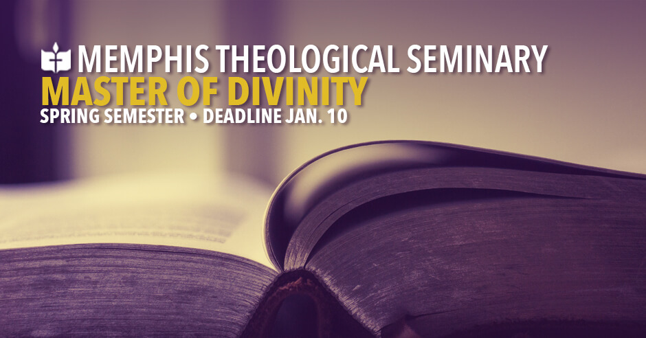 Master of Divinity - memphisseminary.edu